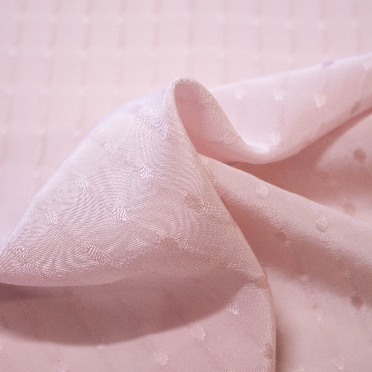 Luke Nude Dot Silk Crepe De Chine The Fabric Sales