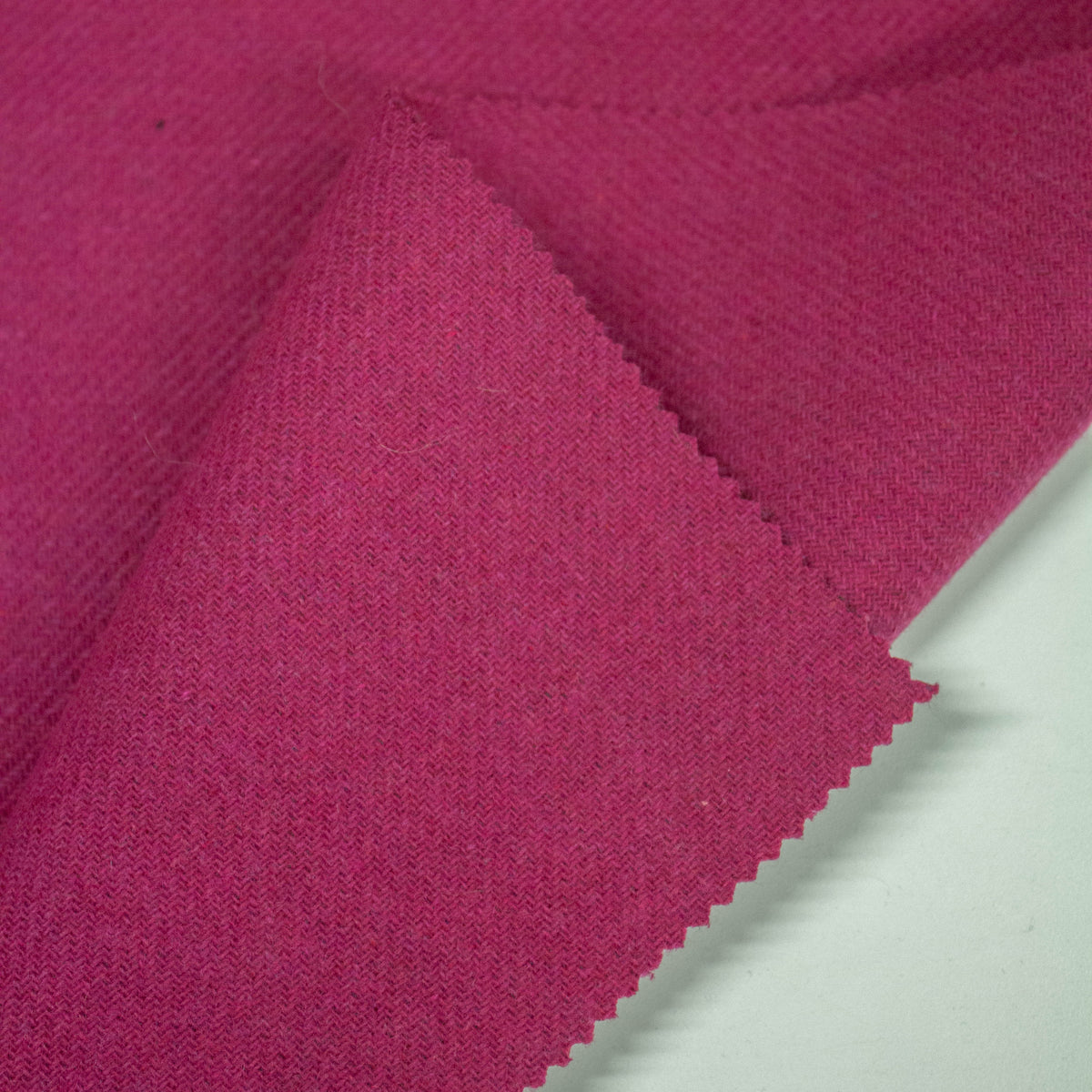 Virgin Wool Blend Double Face Fabric | Orchid Purple | Deadstock Purple ...
