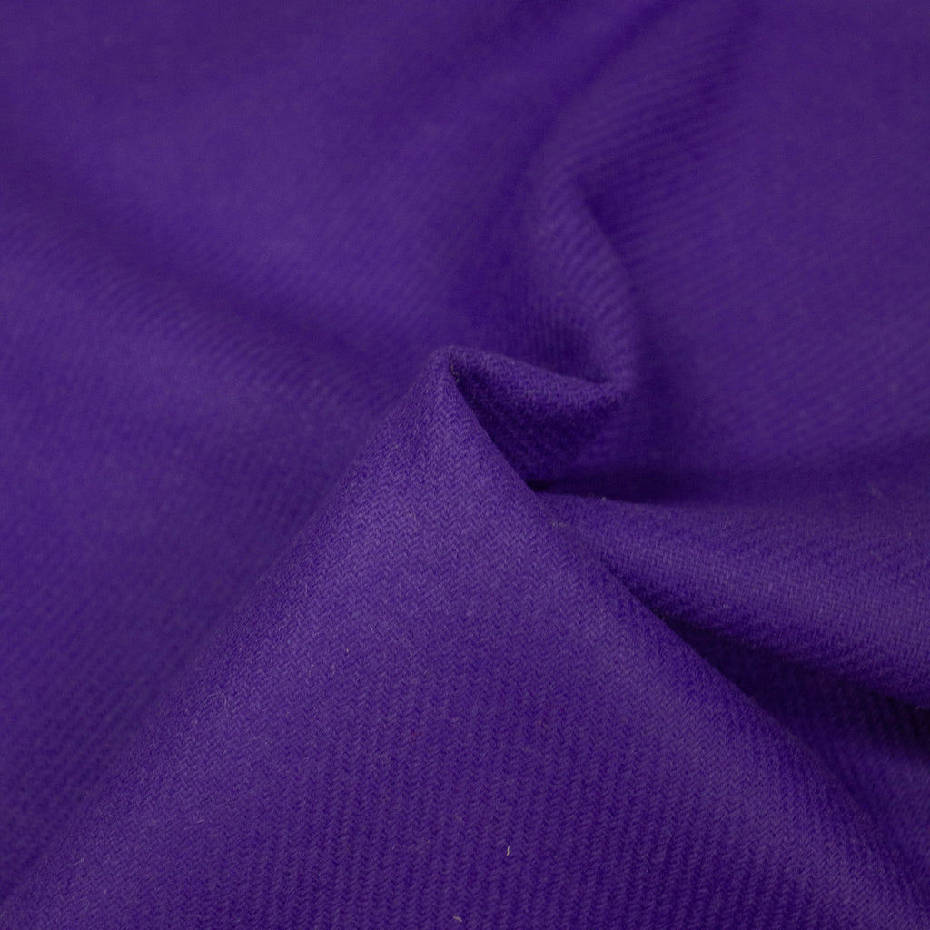 Purple Virgin Wool Coating Fabric | THE FABRIC SALES