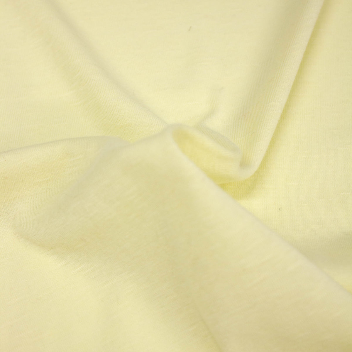 Seamir Pale Yellow Cotton Jersey SHOWROOM SAMPLE 34CM X 60CM | THE ...