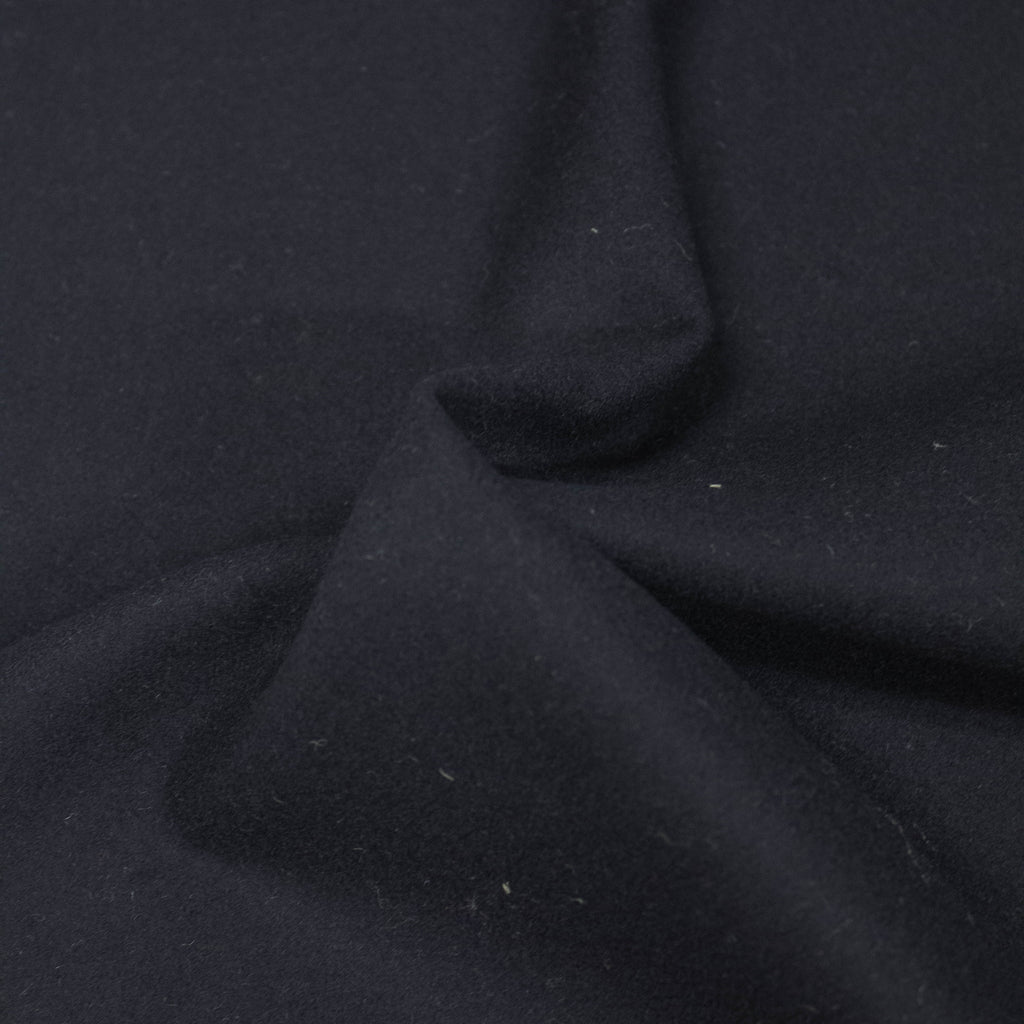 Wool Melton Fabric Dark Blue | THE FABRIC SALES