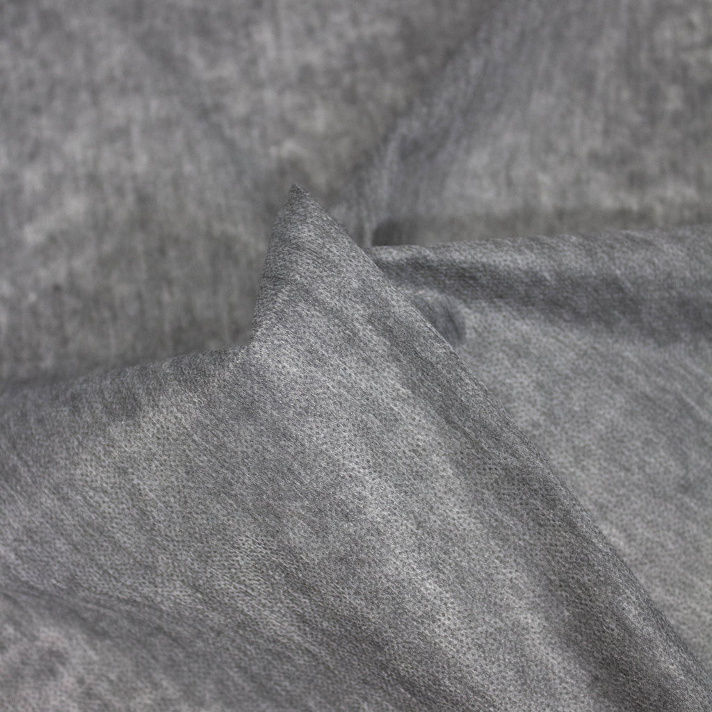 Fusible Iron On Interfacing Fabric Grey | THE FABRIC SALES