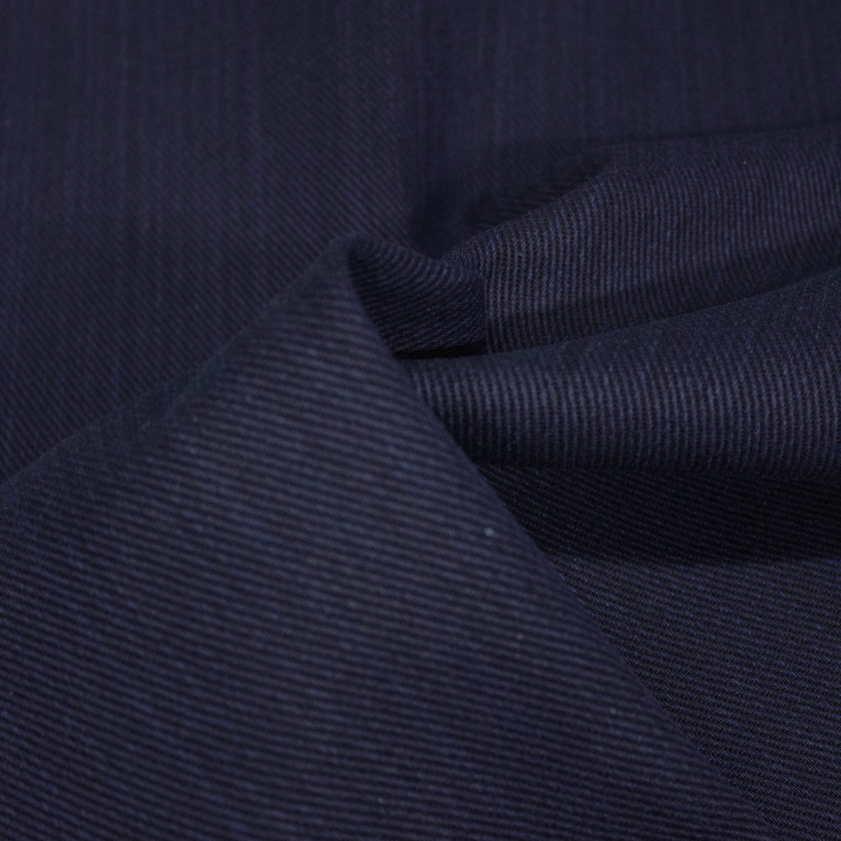 Indigo Blue Cotton Twill Fabric | THE FABRIC SALES