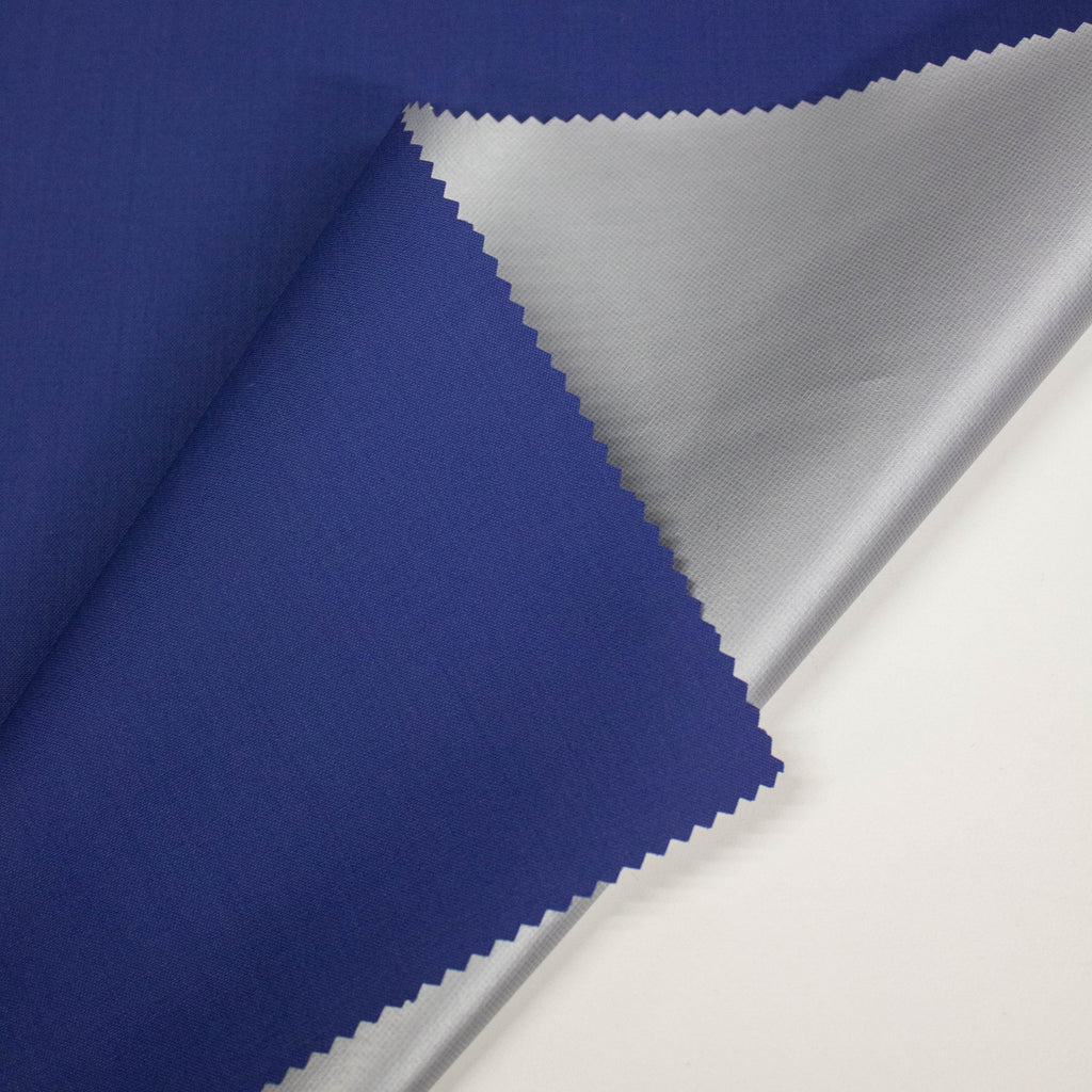 Royal Blue Virgin Wool Fabric Water Resistant | THE FABRIC SALES
