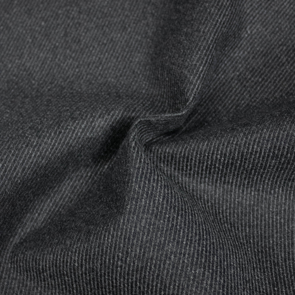 Grey Virgin Wool Fabric Water Resistant | THE FABRIC SALES