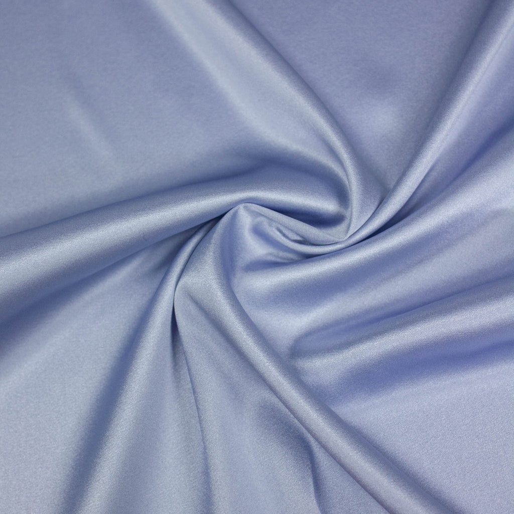 Silk Satin Fabric Blue Stretch | THE FABRIC SALES
