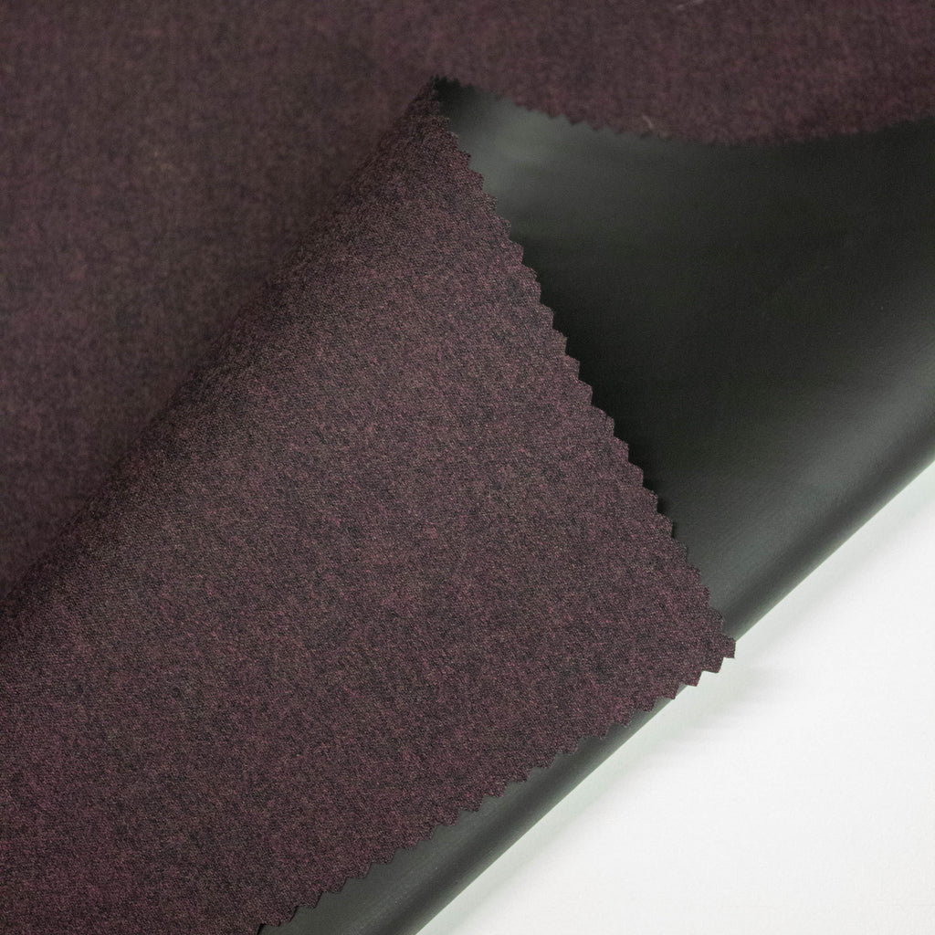 Purple Virgin Wool Fabric Water Resistant | THE FABRIC SALES