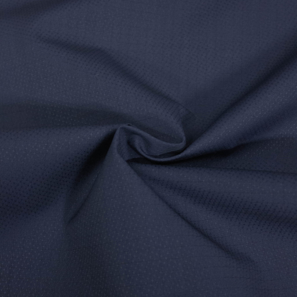 Blue Virgin Wool Fabric Water Resistant | THE FABRIC SALES