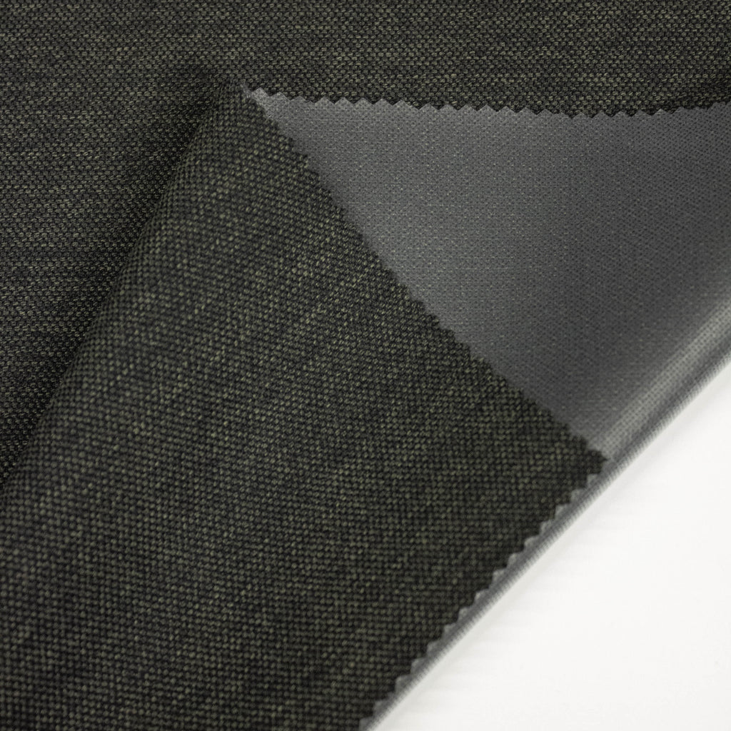 Green Virgin Wool Fabric Water Resistant | THE FABRIC SALES