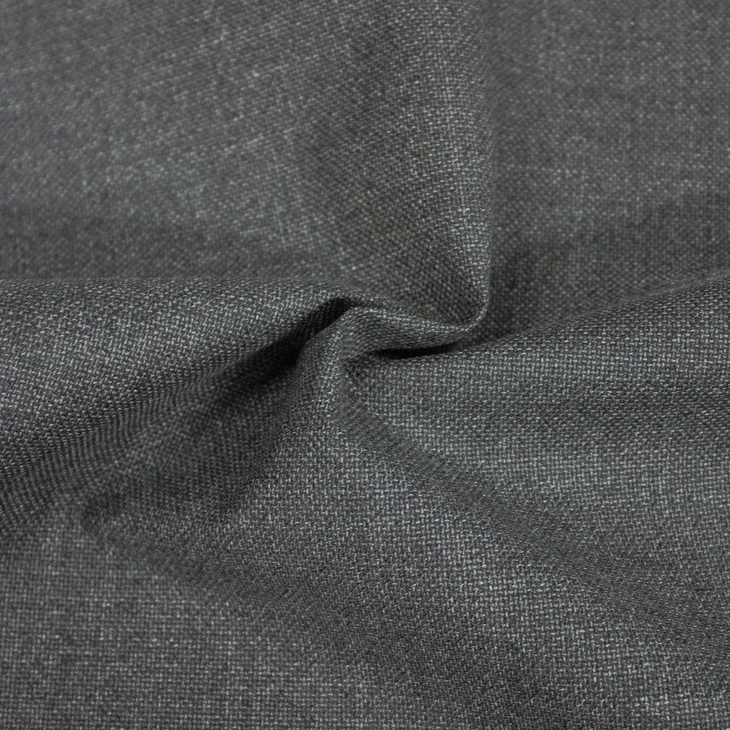Grey Virgin Wool Water Resistant | THE FABRIC SALES