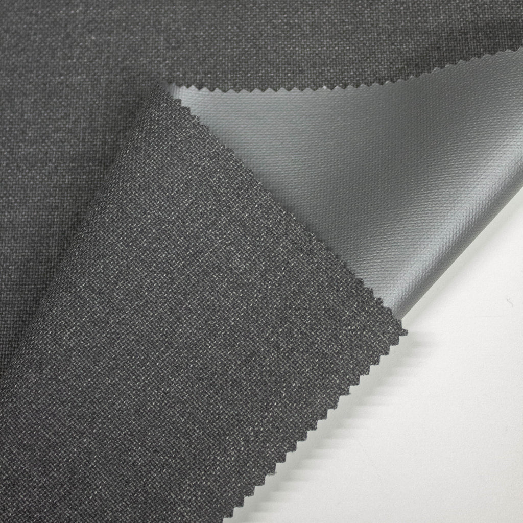 Grey Virgin Wool Water Resistant | THE FABRIC SALES