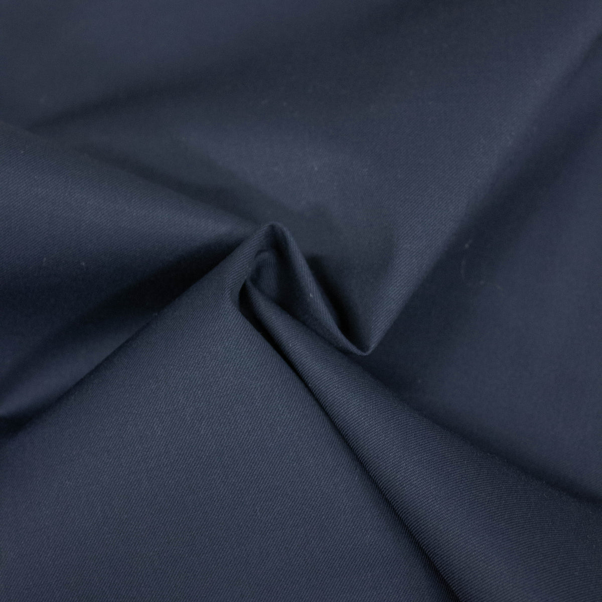 Blue Virgin Wool Fabric Water Resistant | THE FABRIC SALES