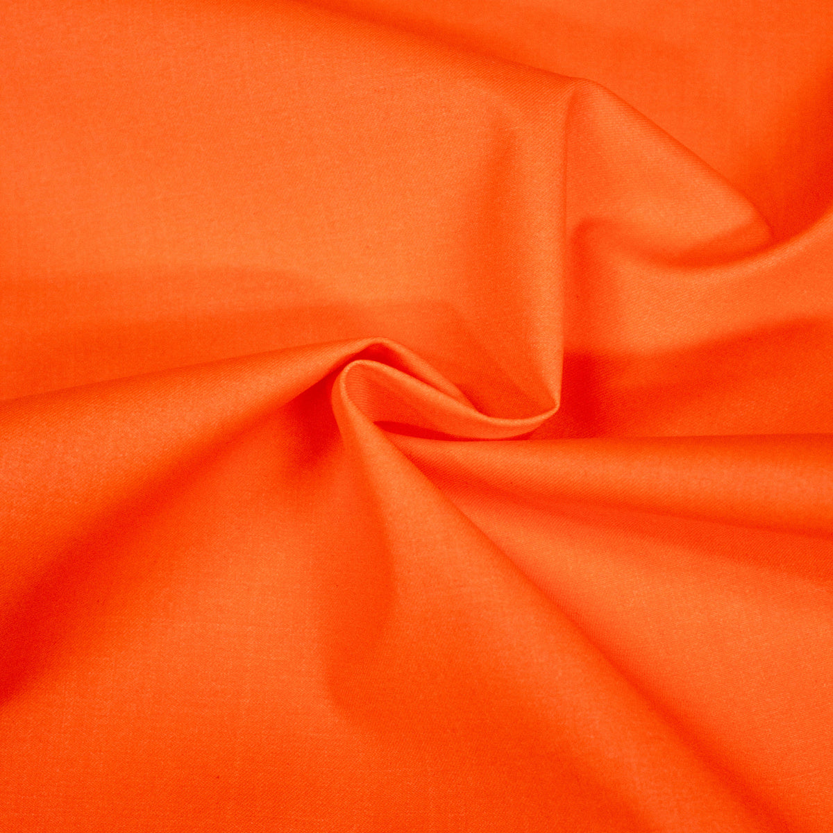 Orange Virgin Wool Fabric Water Resistant | THE FABRIC SALES