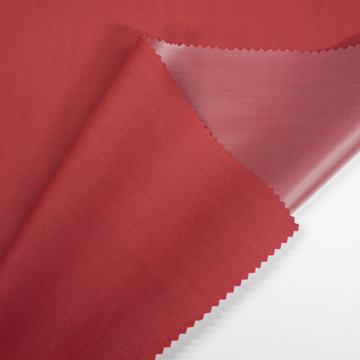 Virgin Wool Fabric Water Resistant Red | THE FABRIC SALES