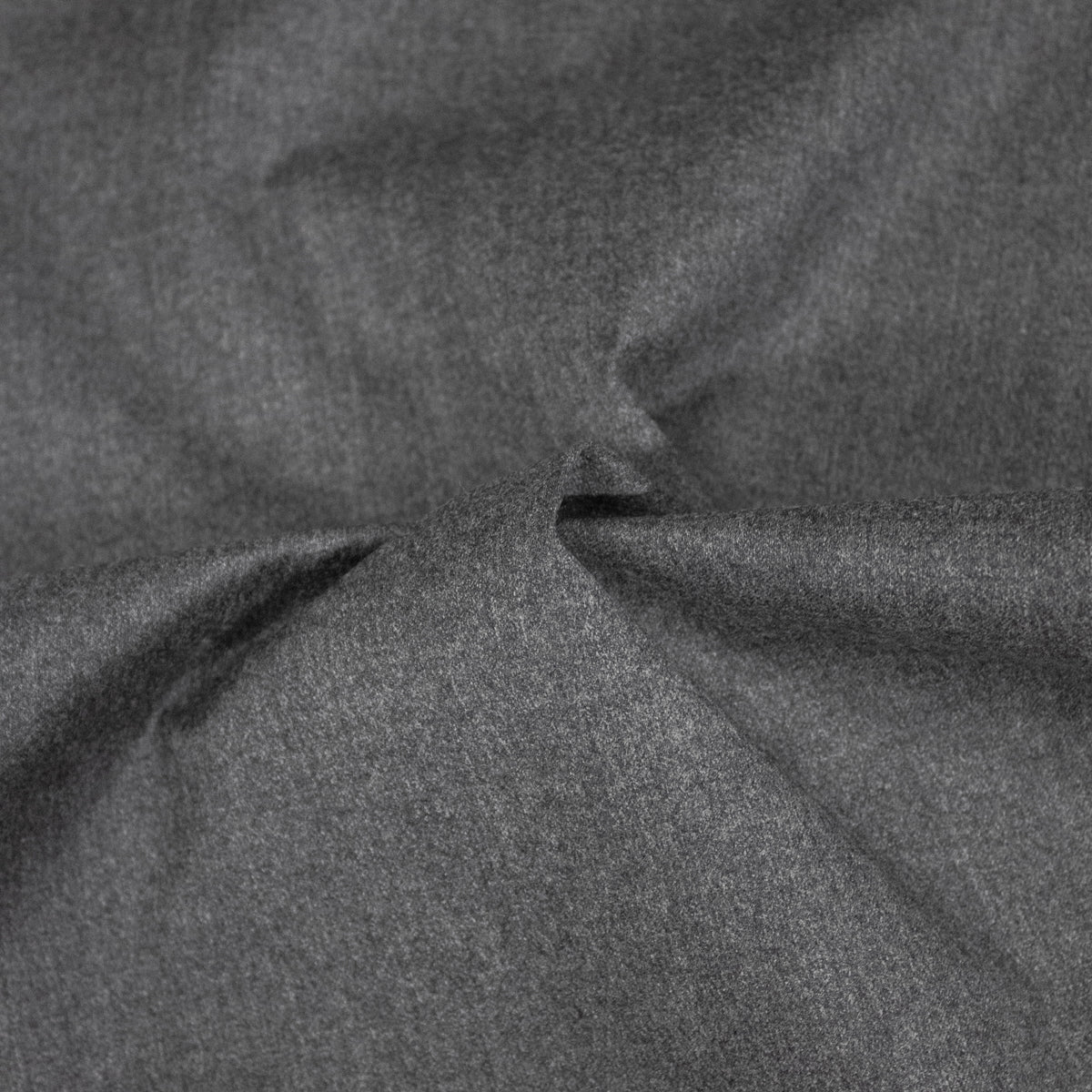 Grey Virgin Wool Fabric Water Resistant | THE FABRIC SALES