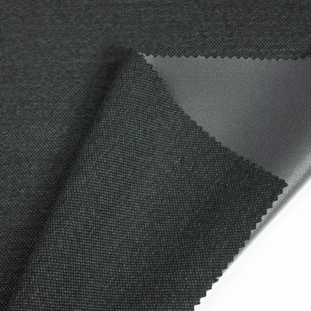 Green Virgin Wool Fabric Water Resistant | THE FABRIC SALES