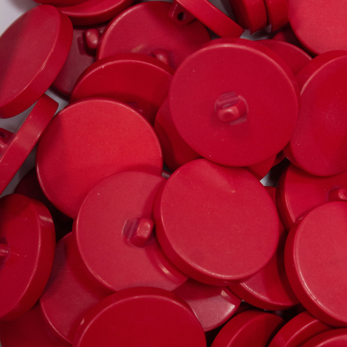 Hanna Red Plastic Button 34mm | THE FABRIC SALES