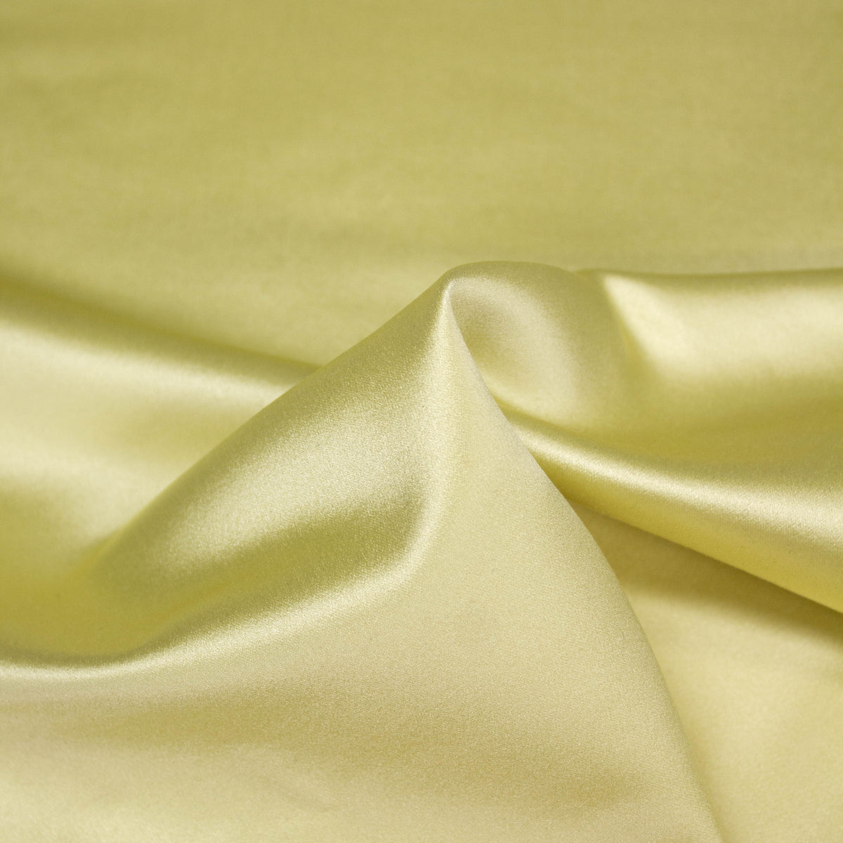 Mona Yellow Silk Duchesse Fabric SHOWROOM SAMPLE 34CM X 60CM | THE FABRIC SALES