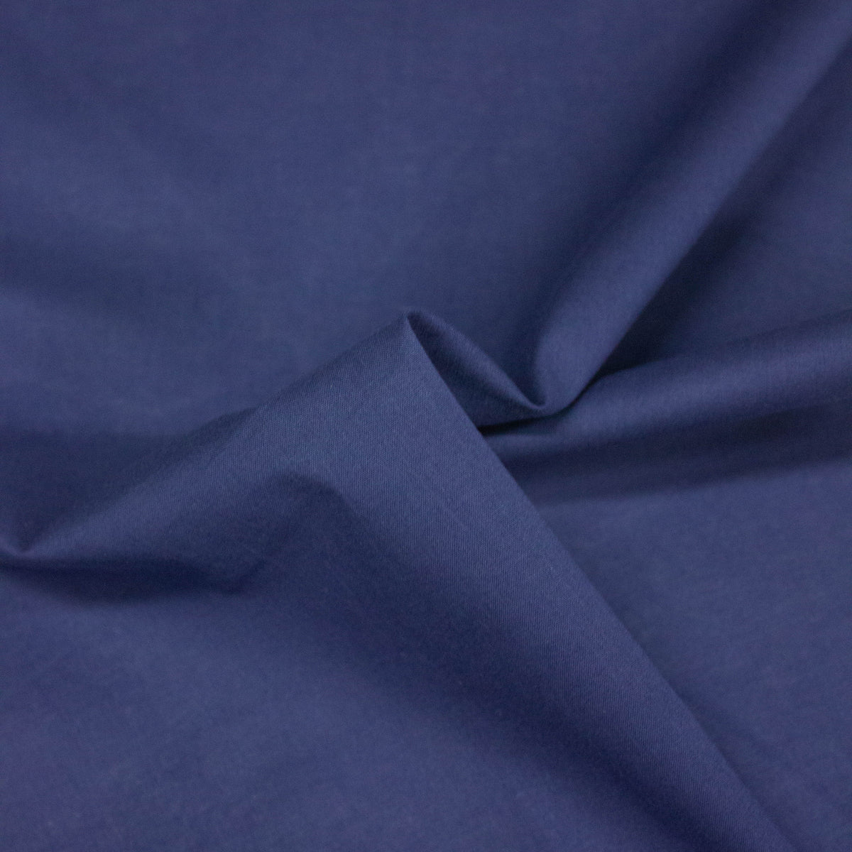 Cotton Lining Fabric | Dark Blue | Deadstock Fabric | THE FABRIC SALES