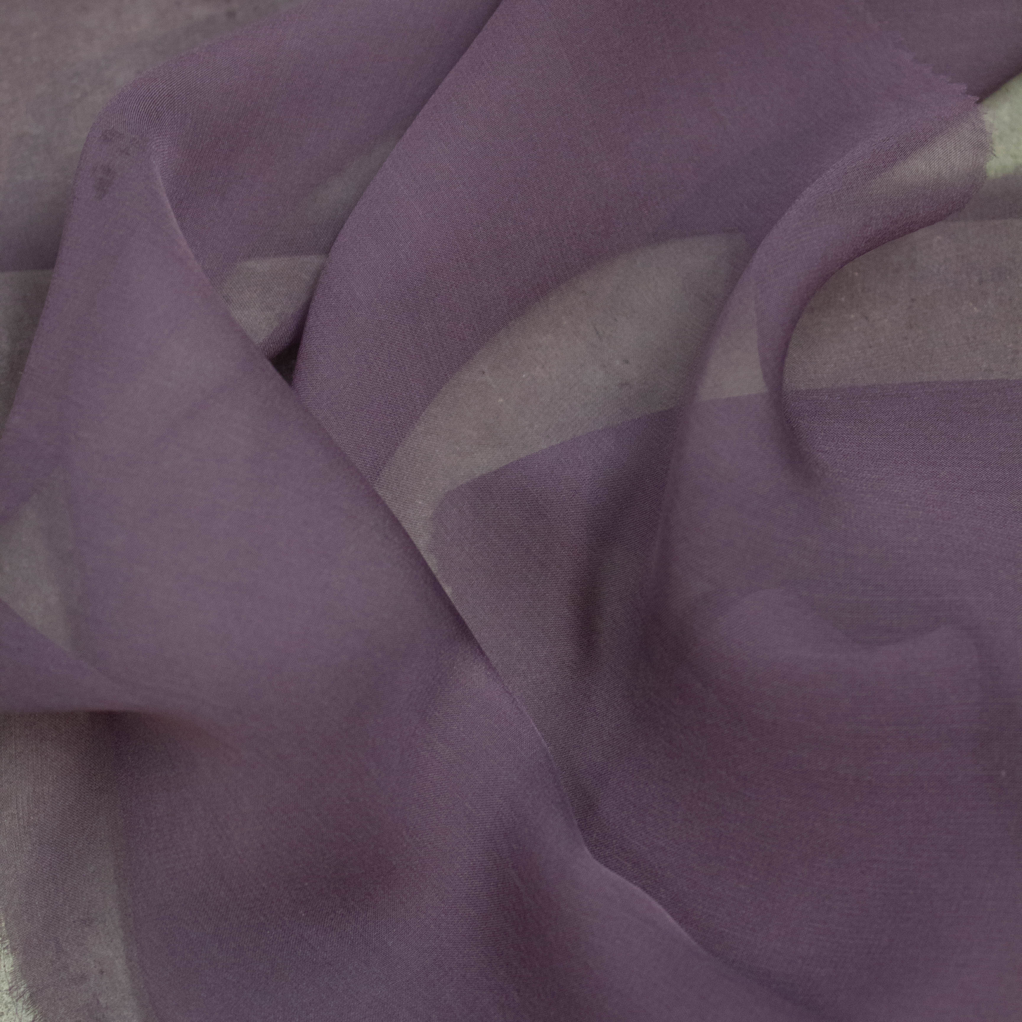 Dister Mauve Purple Silk Chiffon THE FABRIC SALES