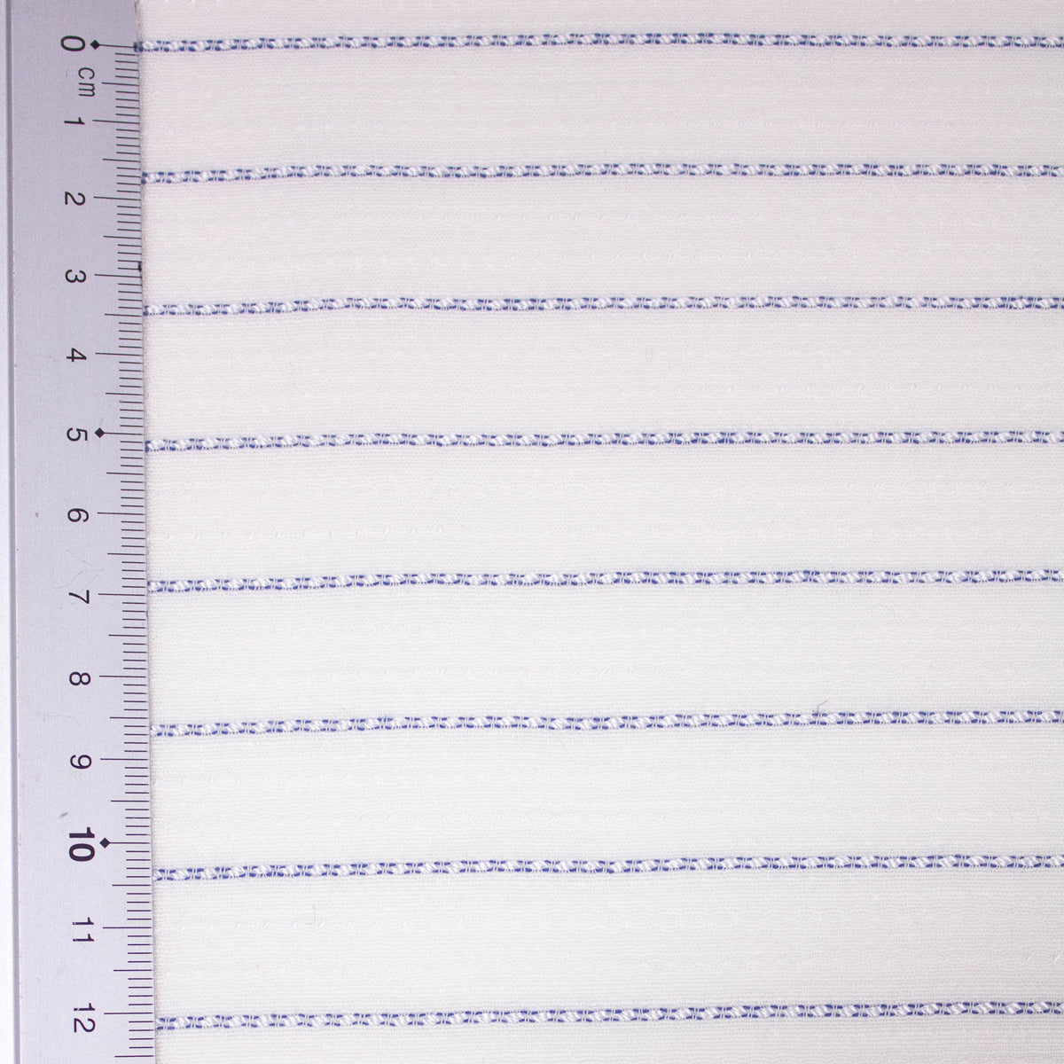 Nano Off White Blue Striped Cotton SHOWROOM SAMPLE 34CM X 60CM | THE ...