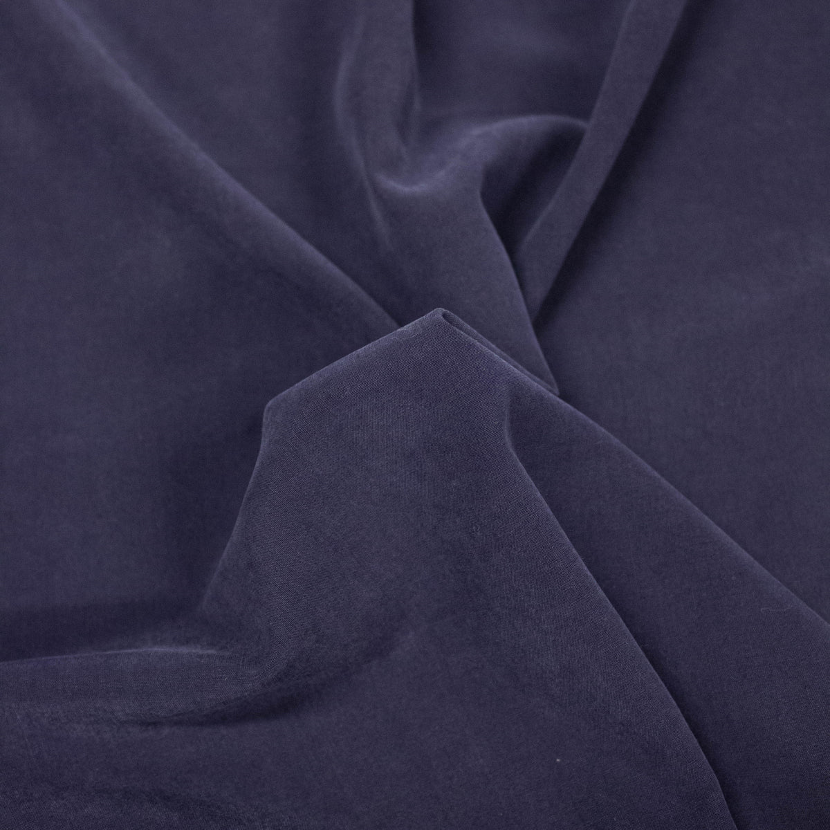 Moby Navy Blue Modal Rayon Blend SHOWROOM SAMPLE 34CM X 60CM | THE ...