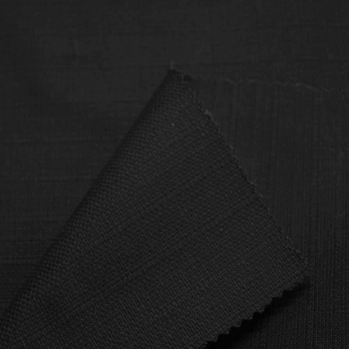 Max Black Structured Cotton Stretch Fabric | THE FABRIC SALES