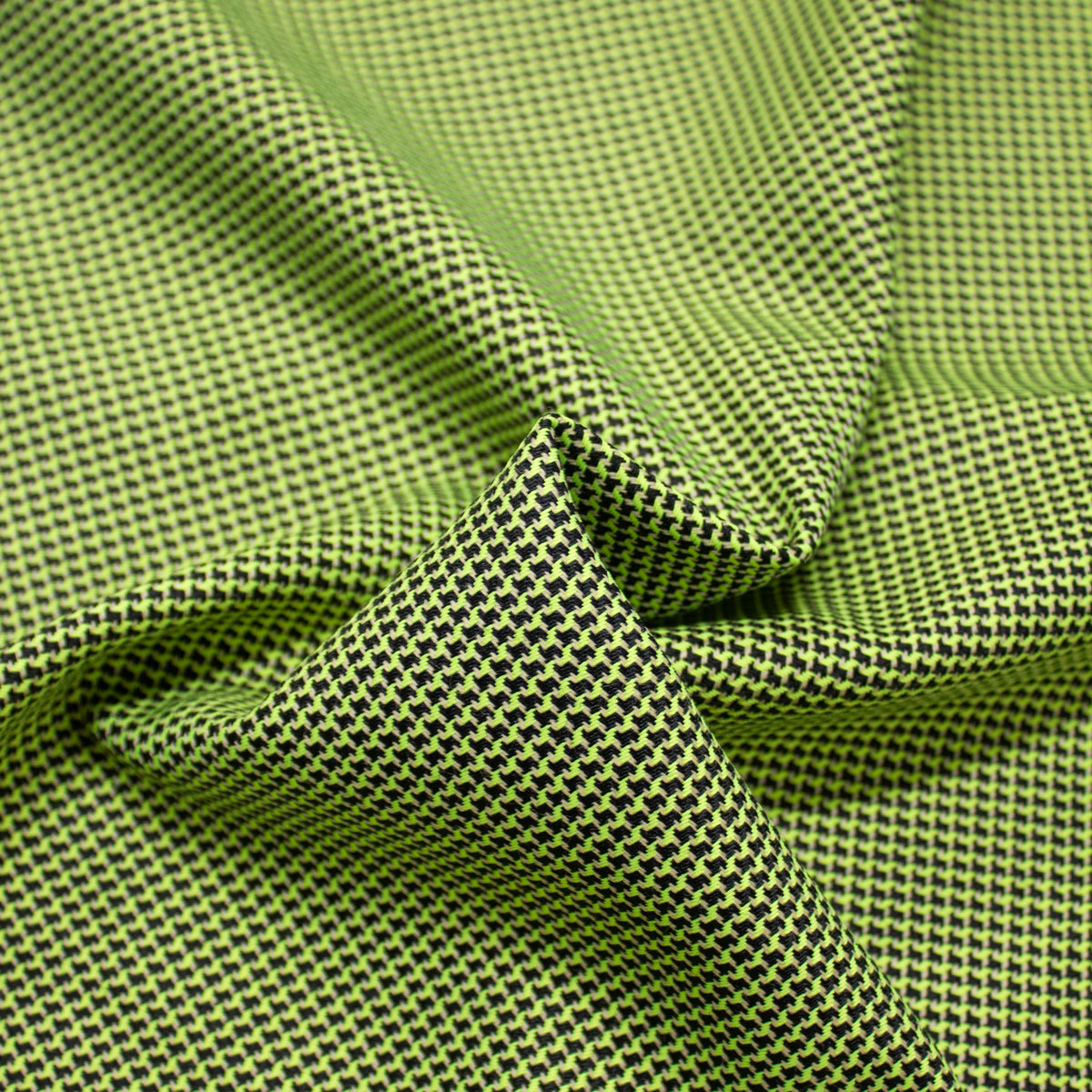 Seal Neon Green Wool Blend | THE FABRIC SALES