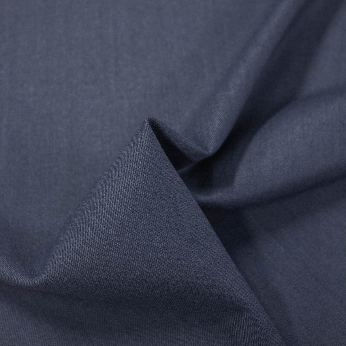Wool Blend Suiting Fabric | Blue | Deadstock Fabric | THE FABRIC SALES