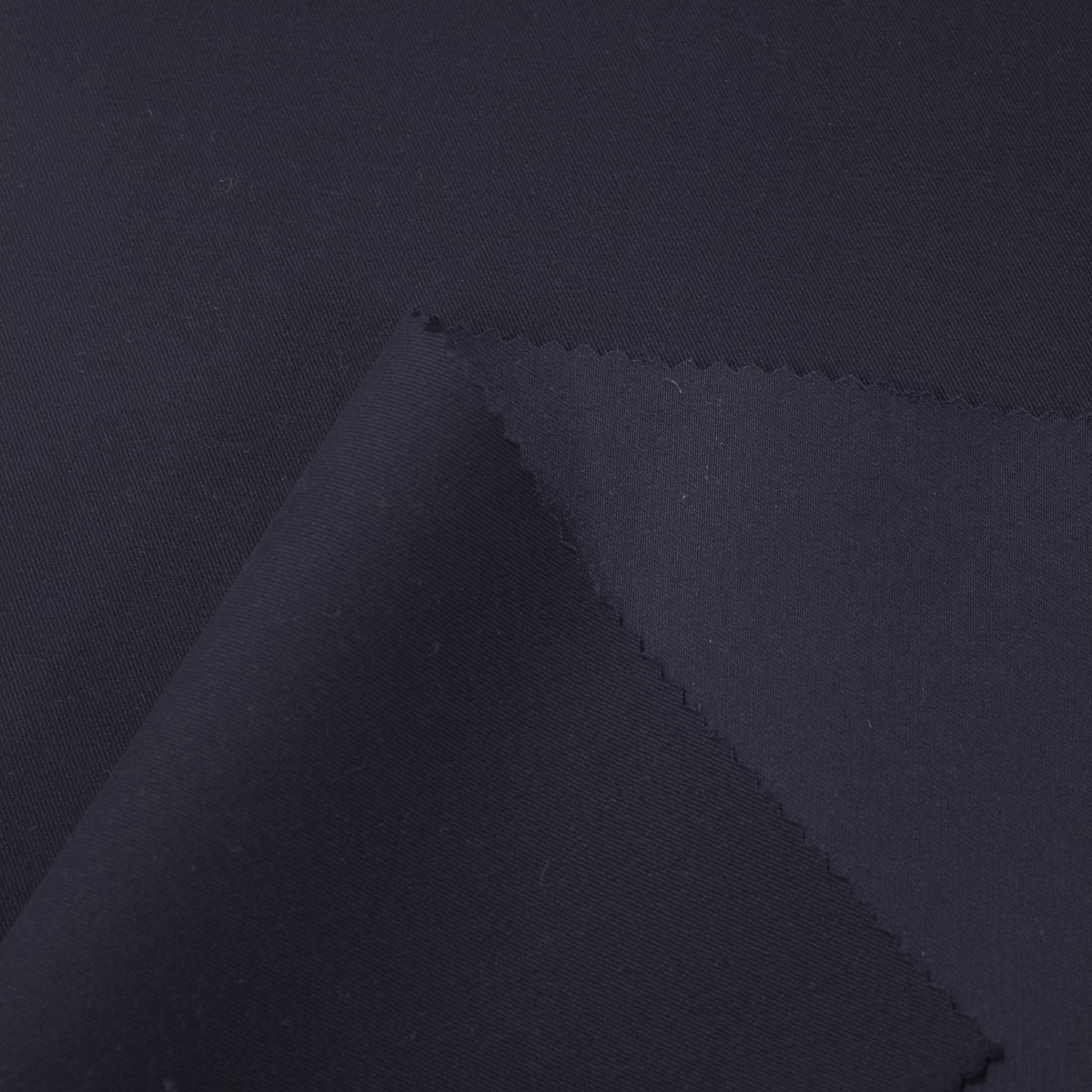 Sam Dark Blue PolyCotton Stretch Fabric | THE FABRIC SALES