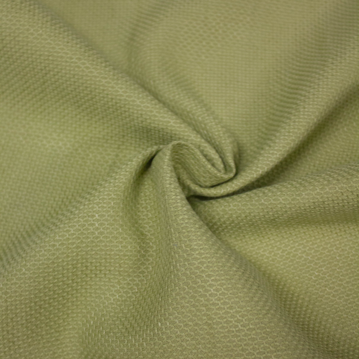Lot Olive Green Cotton Piqué Fabric SHOWROOM SAMPLE 34CM X 60CM | THE ...