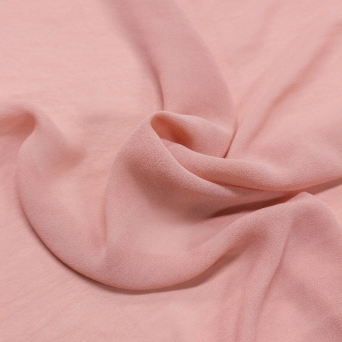 Carol Blush Pink Polyester Crepe Voile Fabric | THE FABRIC SALES