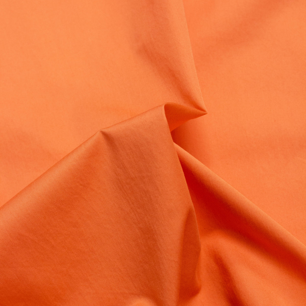 Doris Orange Cotton Stretch Fabric | THE FABRIC SALES