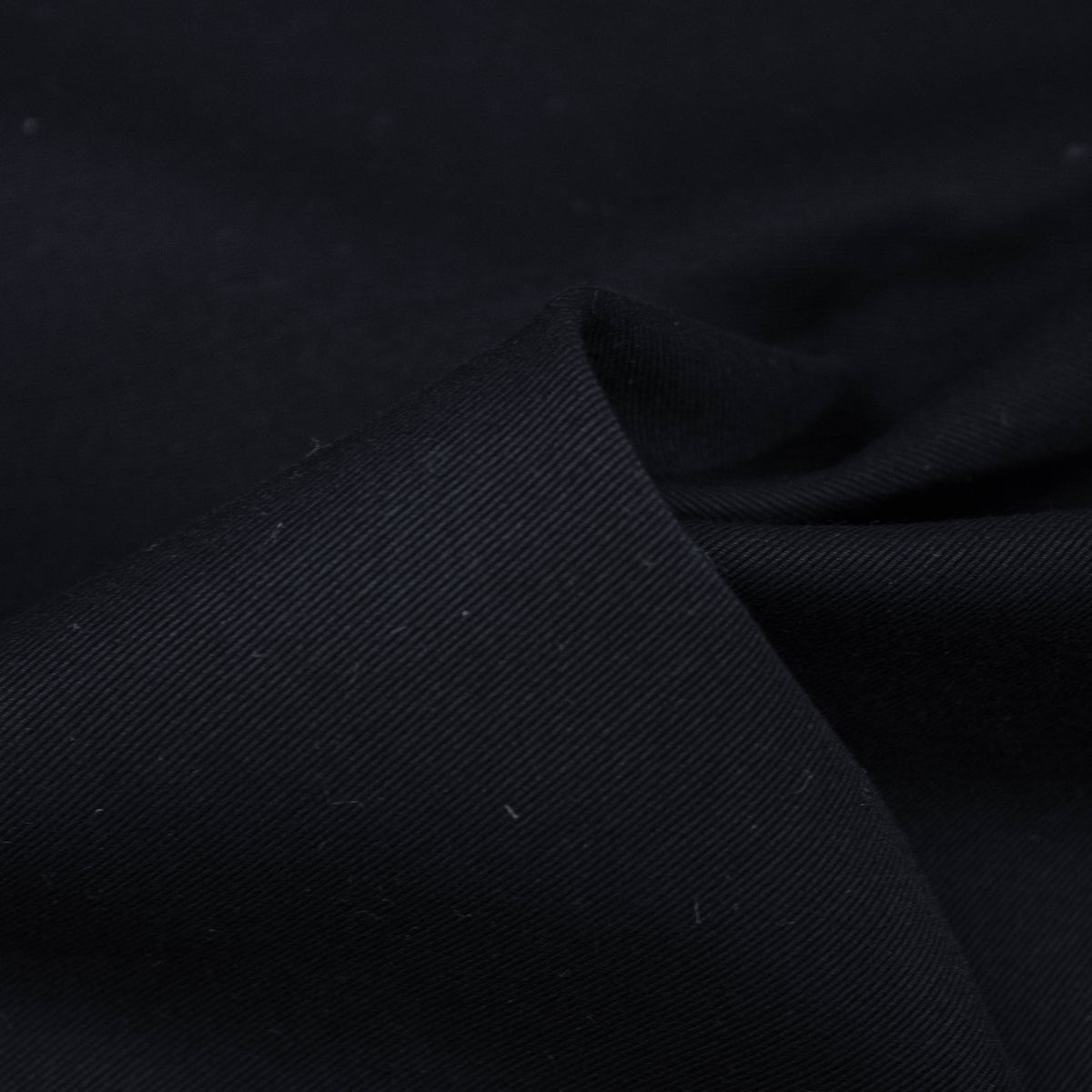 Saaris Dark Blue Grosgrain Cotton Fabric | THE FABRIC SALES