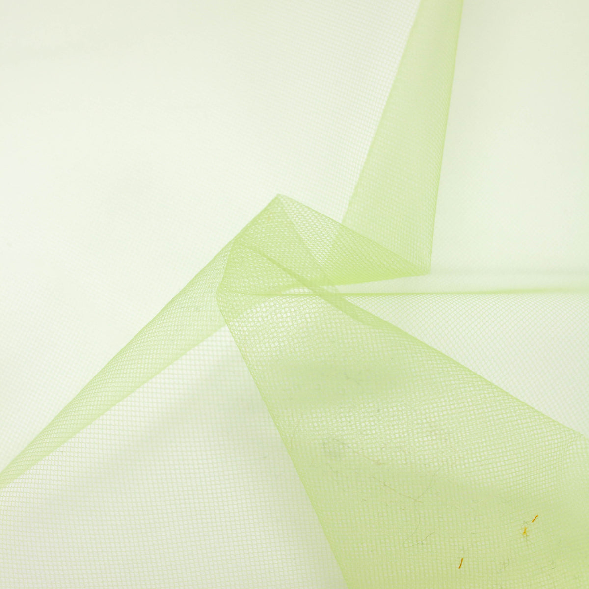 Karen Lime Green Polyamide Tulle Fabric | THE FABRIC SALES