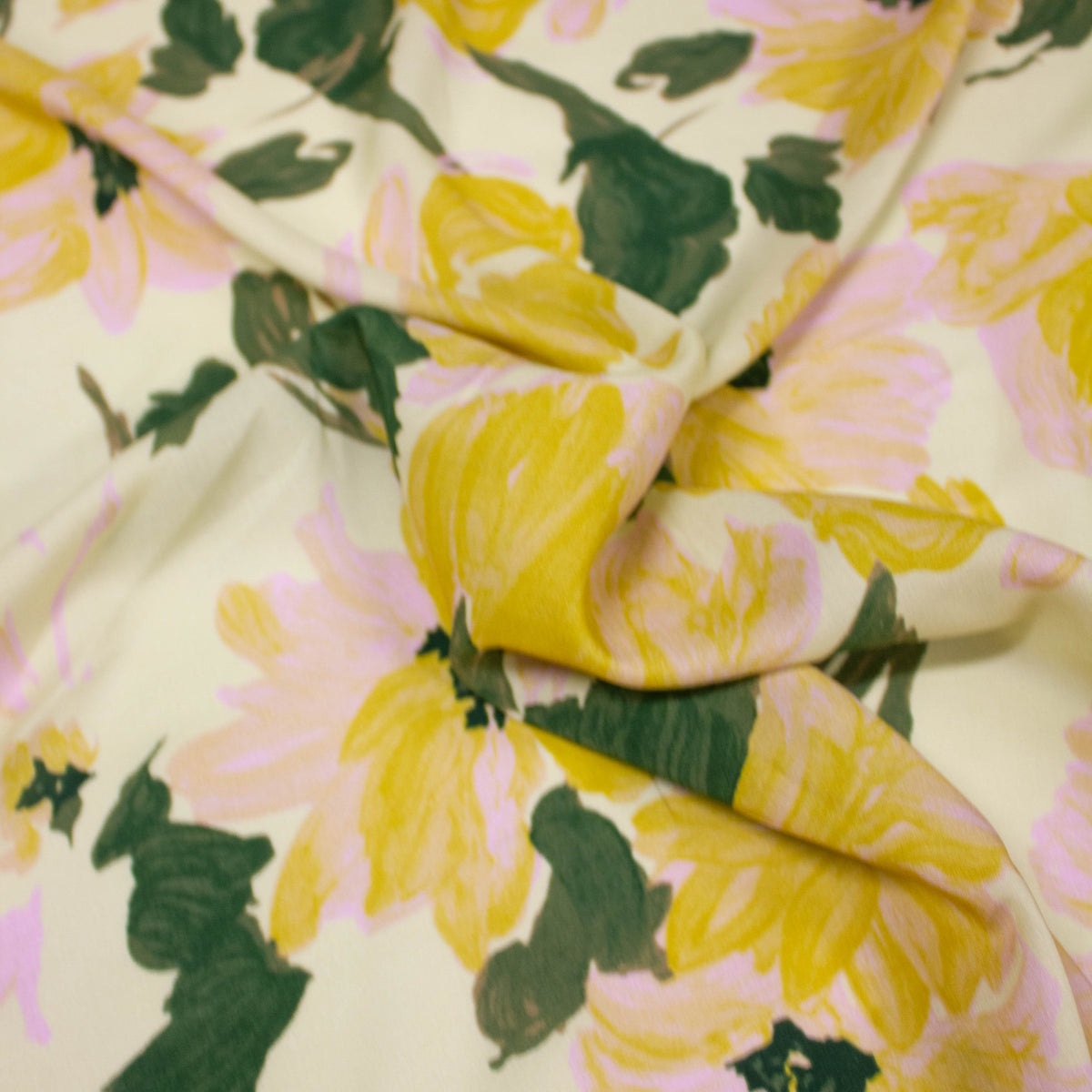Tina Multicolour Floral Viscose Fabric | THE FABRIC SALES