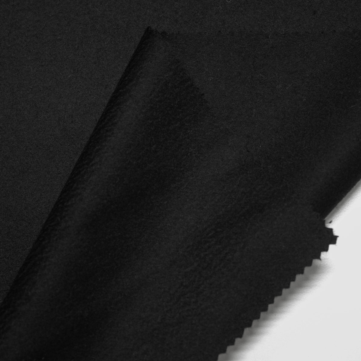 Black Wool Cashmere Coating Fabric | THE FABRIC SALES