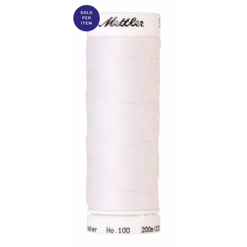 Sewing thread Seralon 2000 White | THE FABRIC SALES