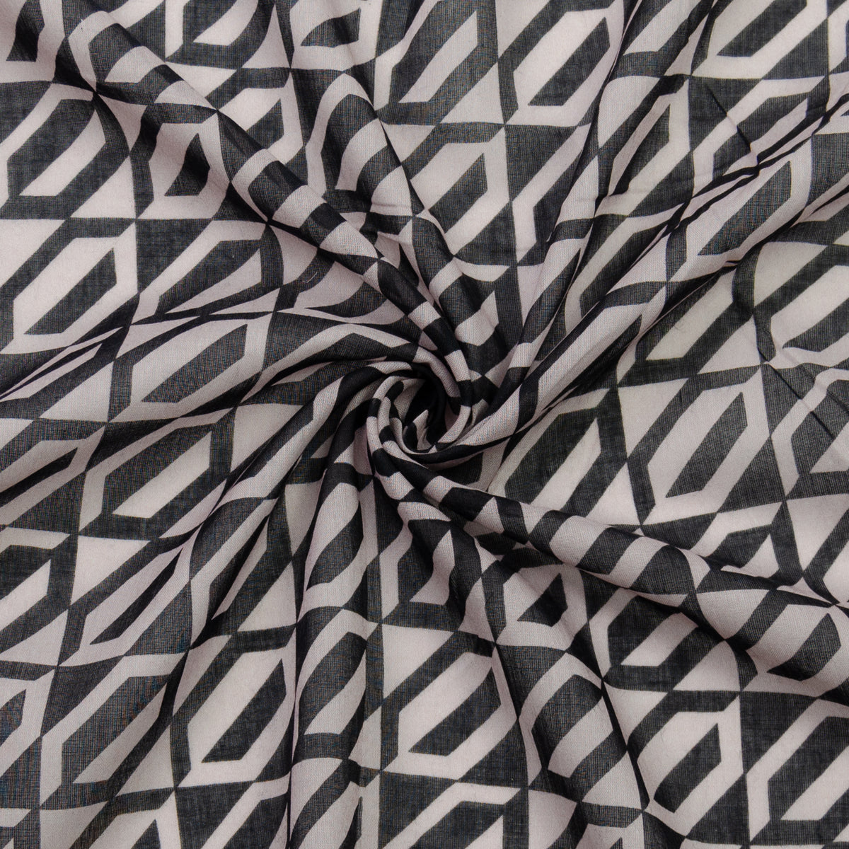 Junia Geometric Print Cotton SHOWROOM SAMPLE 34CM X 60CM | THE FABRIC SALES