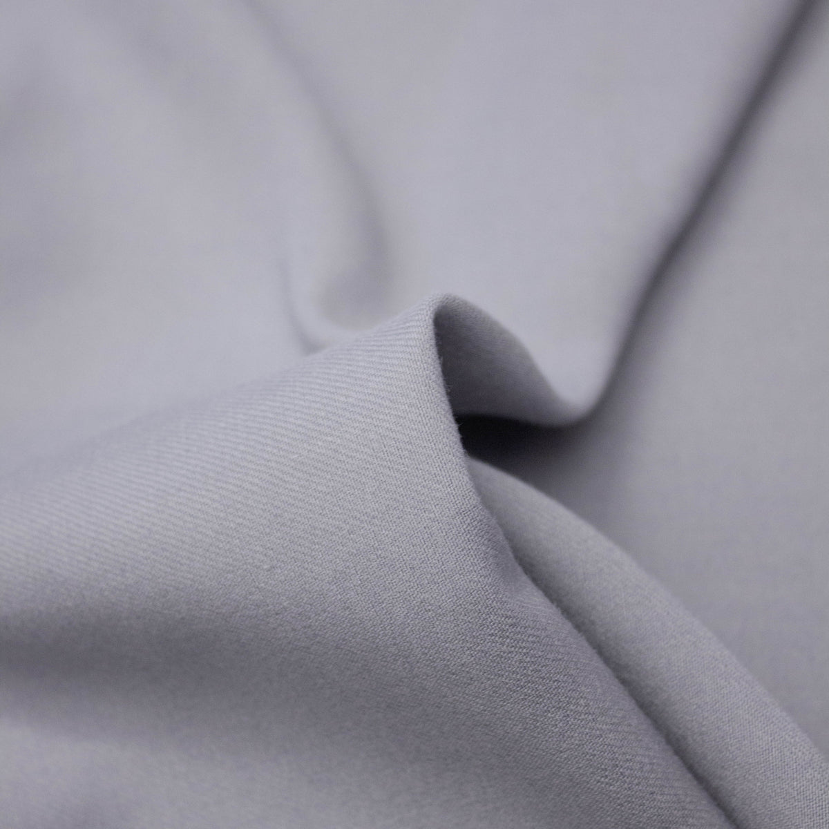 Virgin Wool Viscose Blend Fabric | Stretch | Grey | THE FABRIC SALES