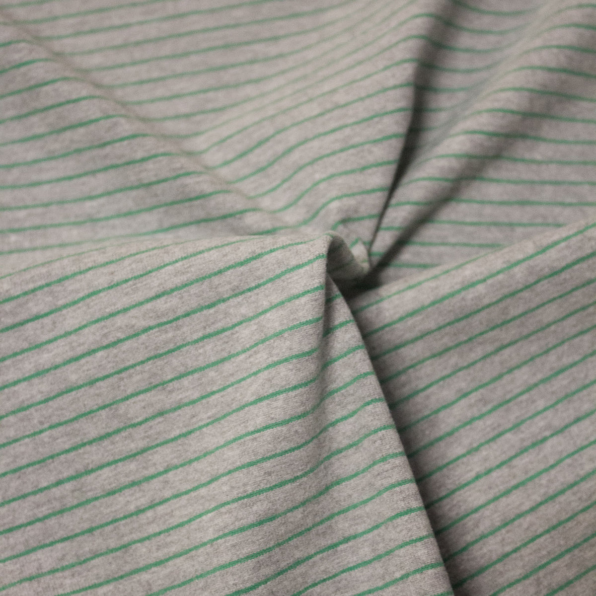 Brent Green Cotton Jersey Fabric | THE FABRIC SALES