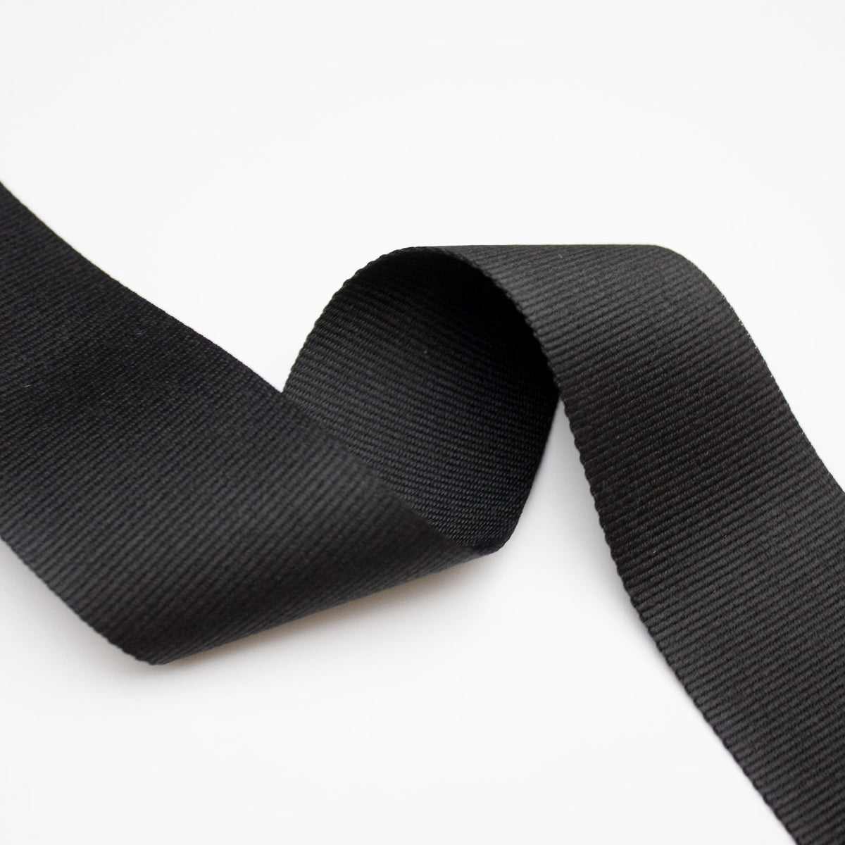 Black Polyamide Webbing Tape 50mm | THE FABRIC SALES