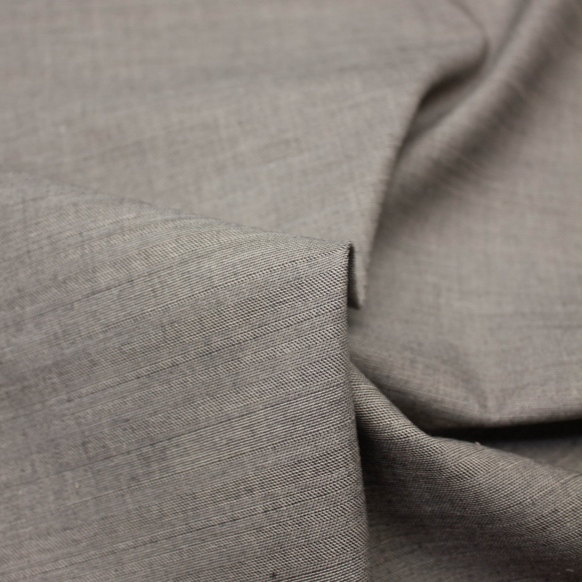 Smit Grey Striped Cotton Fabric | THE FABRIC SALES