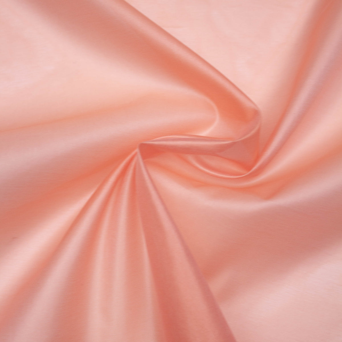 Adeline Salmon Polyester Voile Sateen Fabric | THE FABRIC SALES