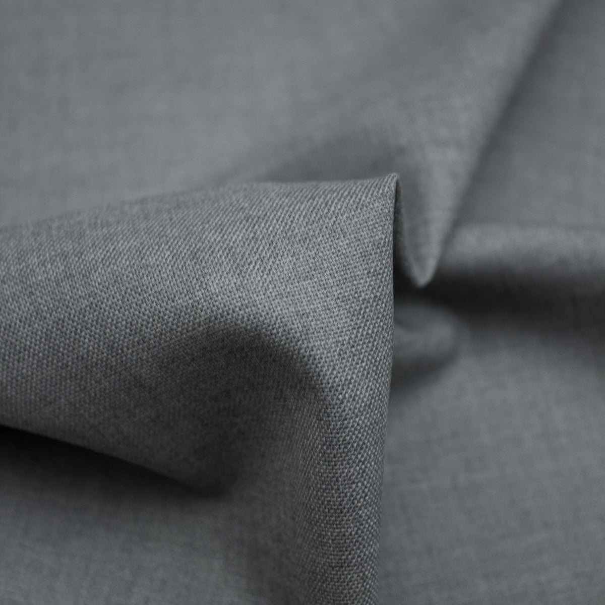 Sima Grey Suiting Wool SHOWROOM SAMPLE 34CM X 60CM | THE FABRIC SALES