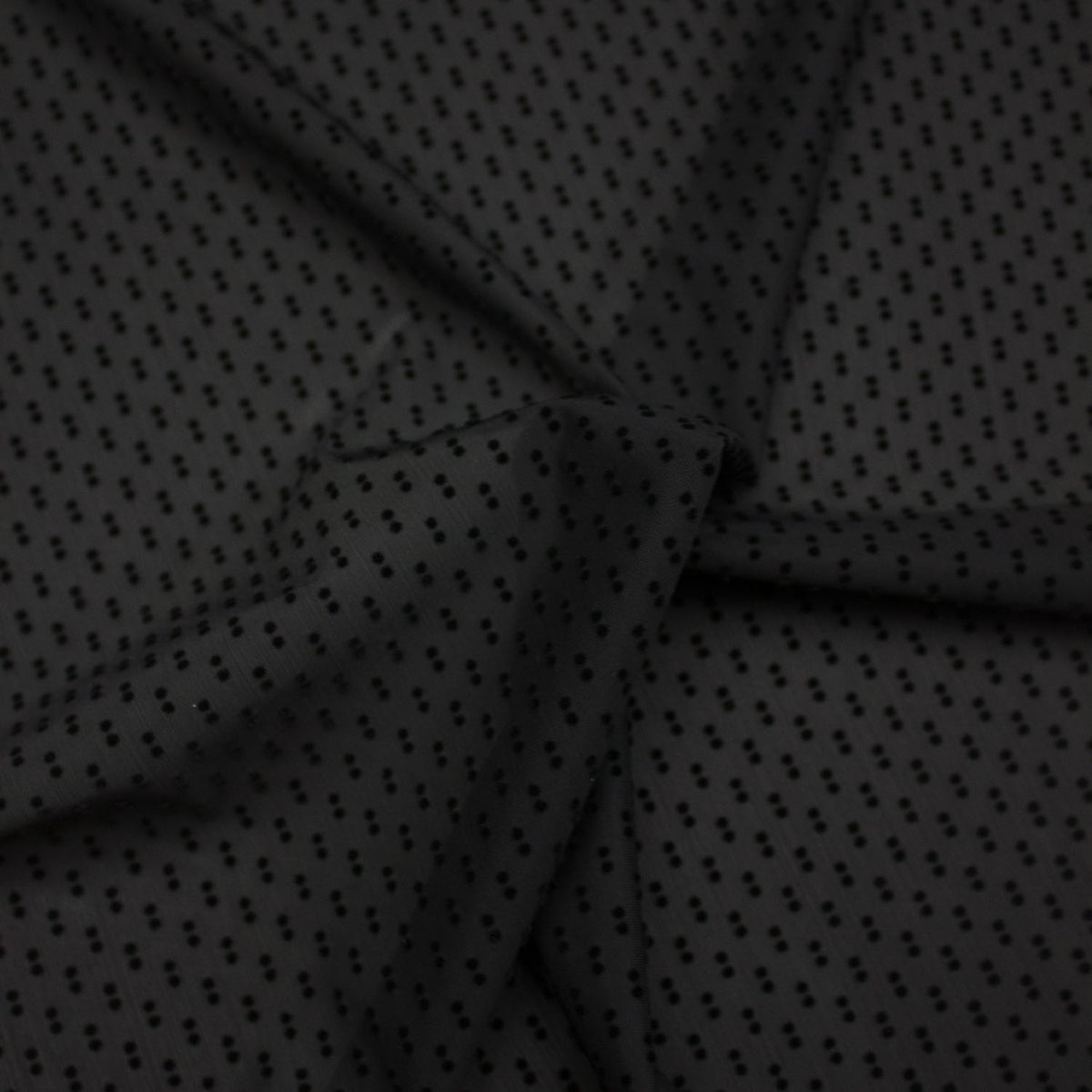Lakia Black Transparent Lycra Fabric | THE FABRIC SALES