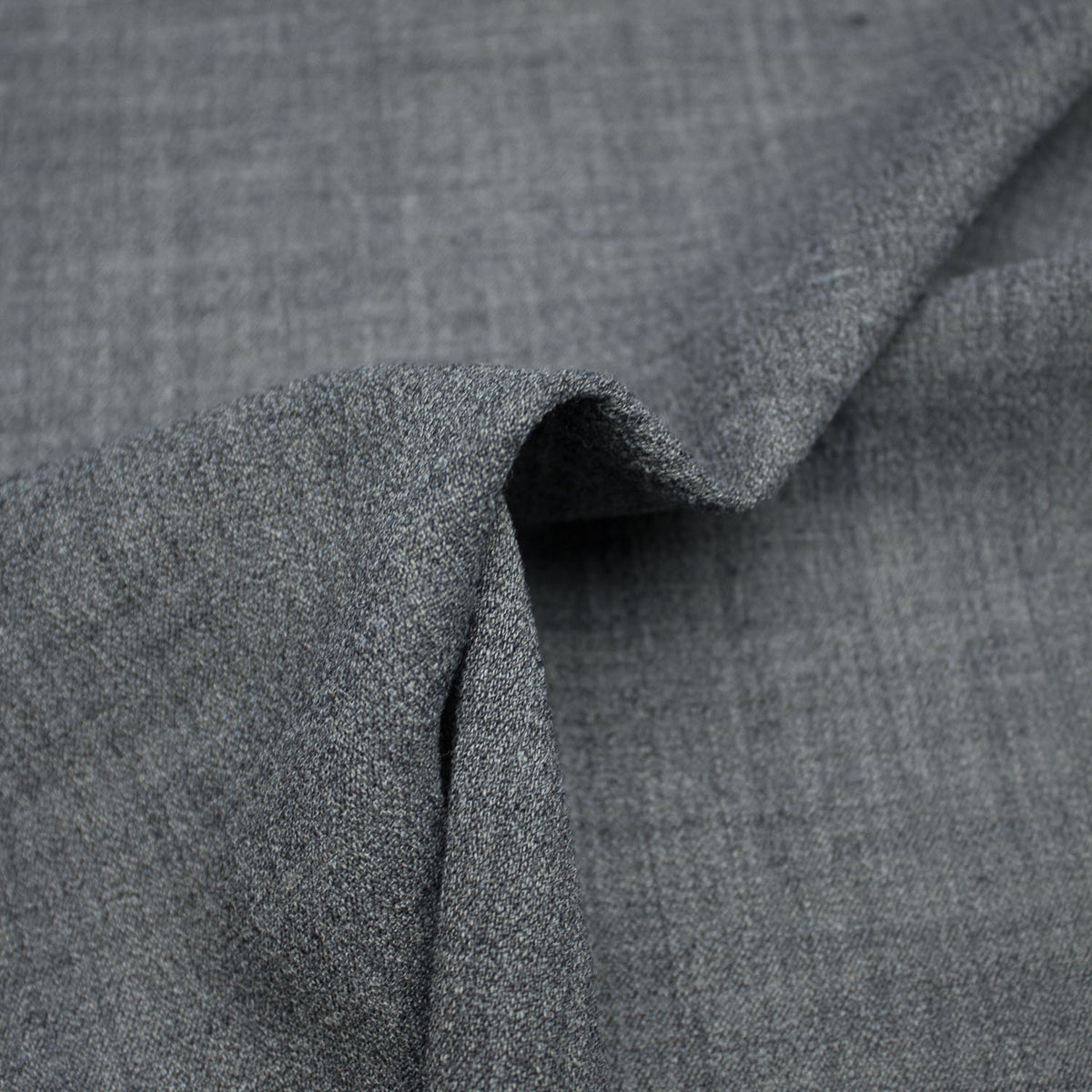 Georgie Grey Blue Wool SHOWROOM SAMPLE 34CM X 60CM | THE FABRIC SALES
