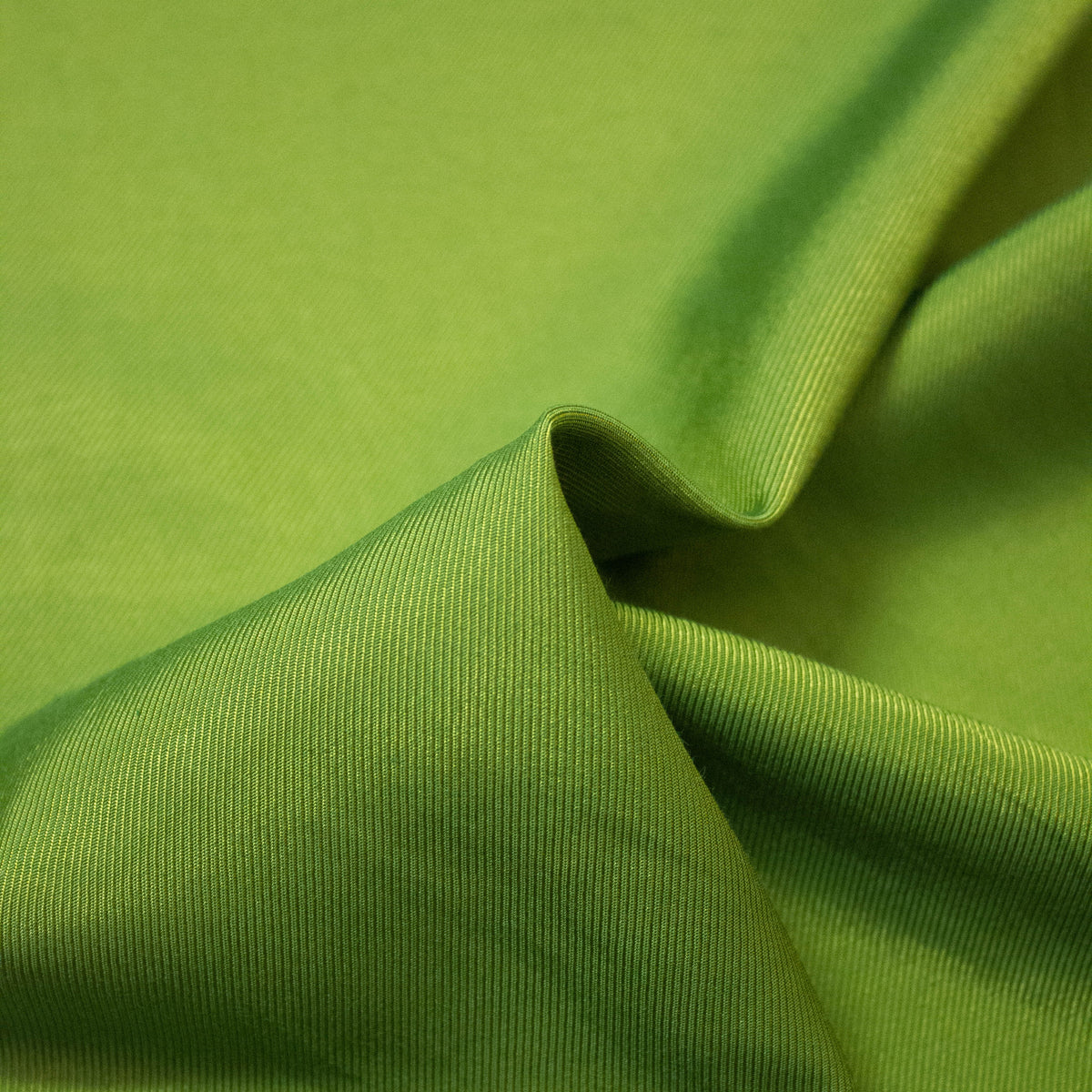 Cotton Viscose Lining Fabric | Apple Green | Deadstock Fabric | THE ...