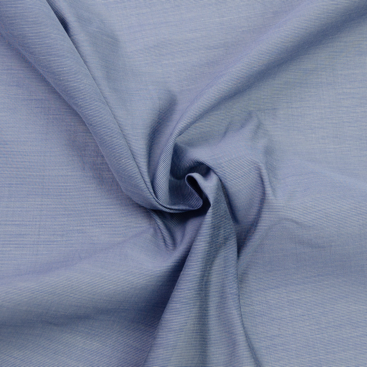 Raam Blue White Fine Stripe Cotton SHOWROOM SAMPLE 34CM X 60CM | THE ...