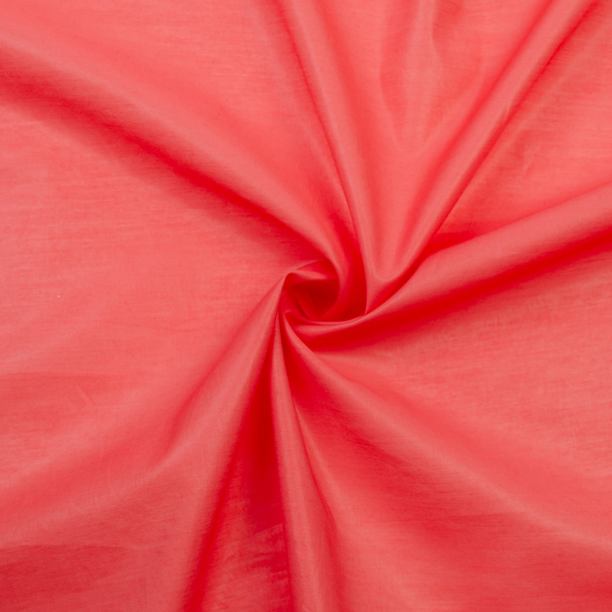 Tino Watermelon Red Satin Cotton Voile SHOWROOM SAMPLE 34CM X 60CM ...